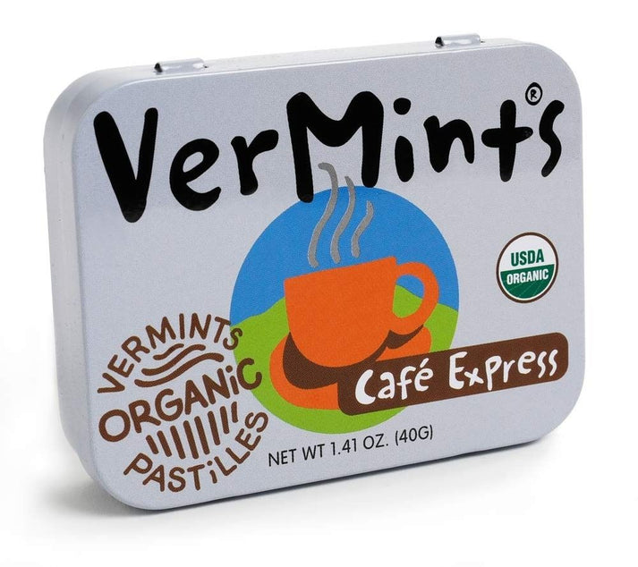 Mint pastilles from VerMints » 100% vegan & organic quality